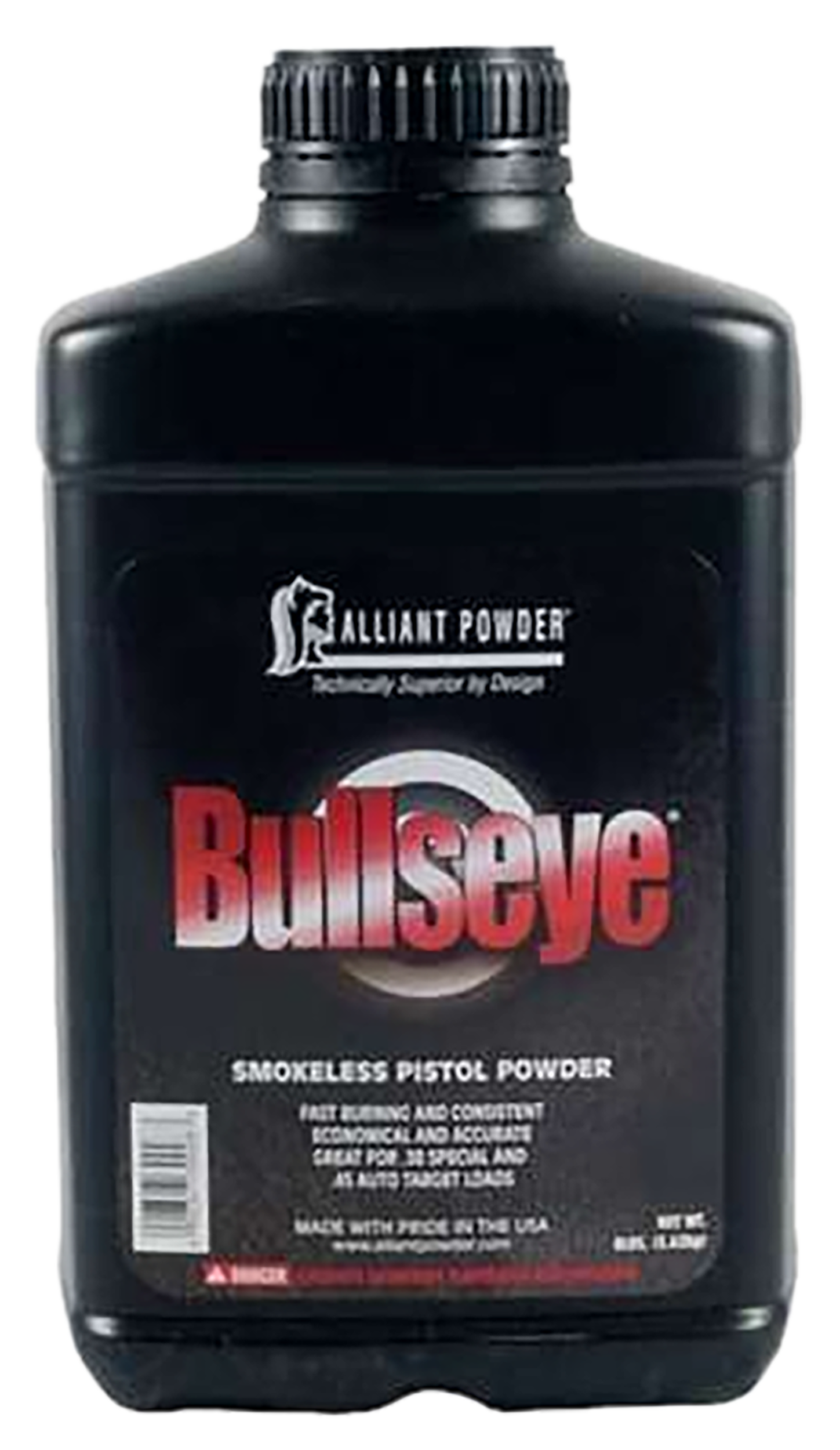 Alliant 150627 Bullseye Smokeless Pistol Powder 8lbs 1 Canister ...