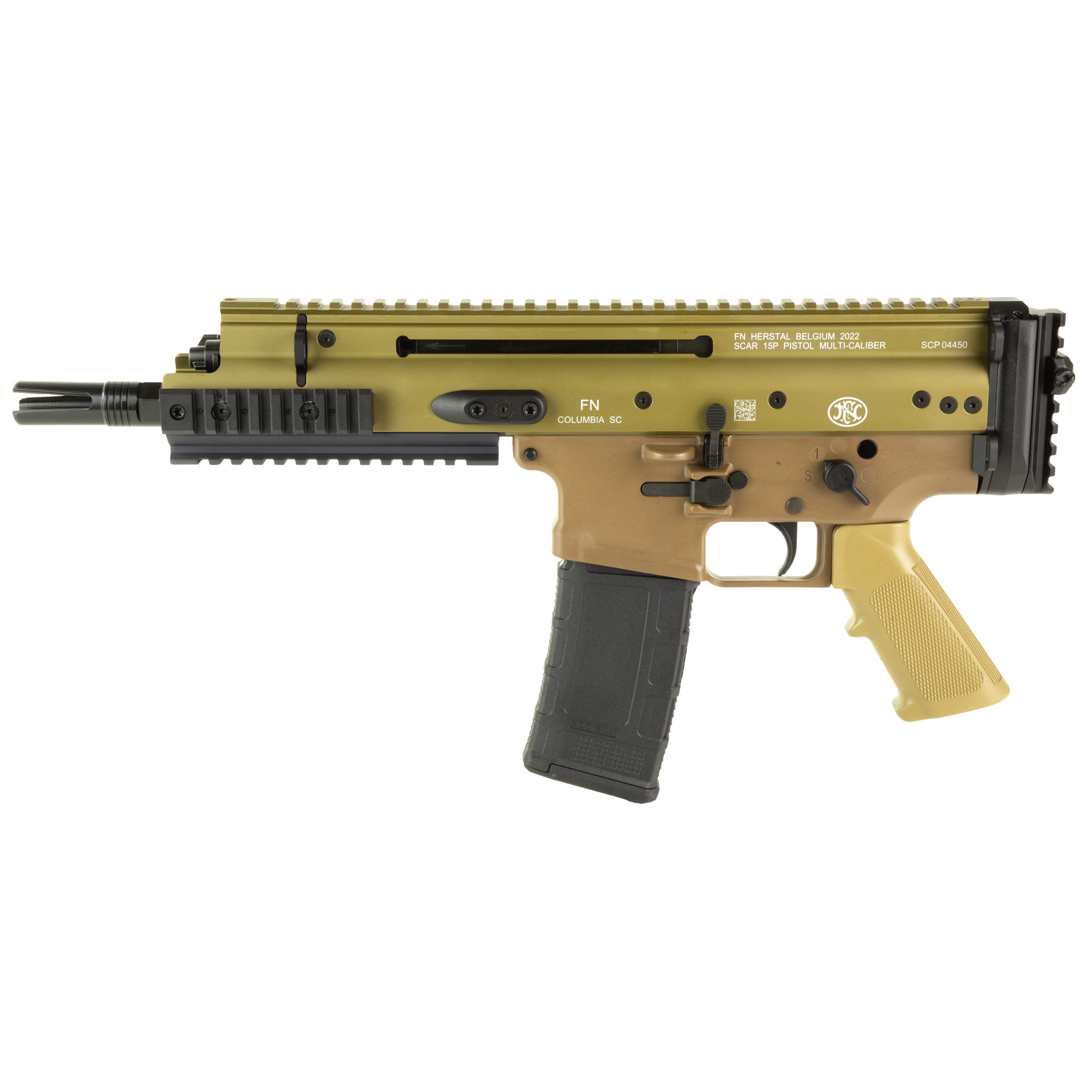 FN SCAR 15P VPR 300BO 30RD 7.5" FDE - Semi Auto Pistols at GunBroker ...