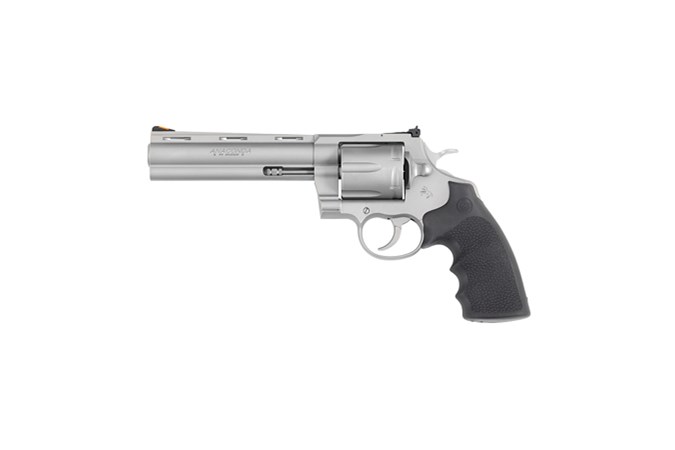 Colt Anaconda 44mag Ss 6" 6rd Hogue - Revolvers at GunBroker.com ...