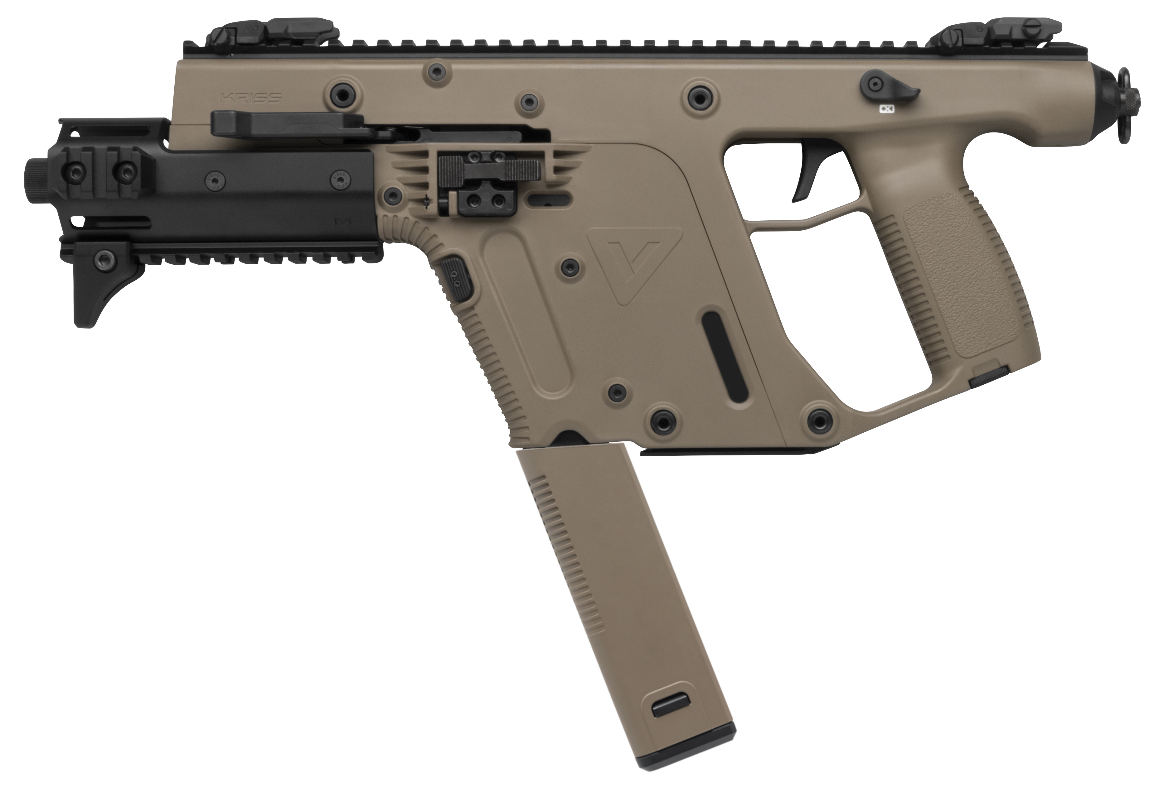 KRISS VECTOR SDP-E G2 10MM 5.5 TB FDE 33RD - Semi Auto Pistols at GunBroker.com : 1092726738