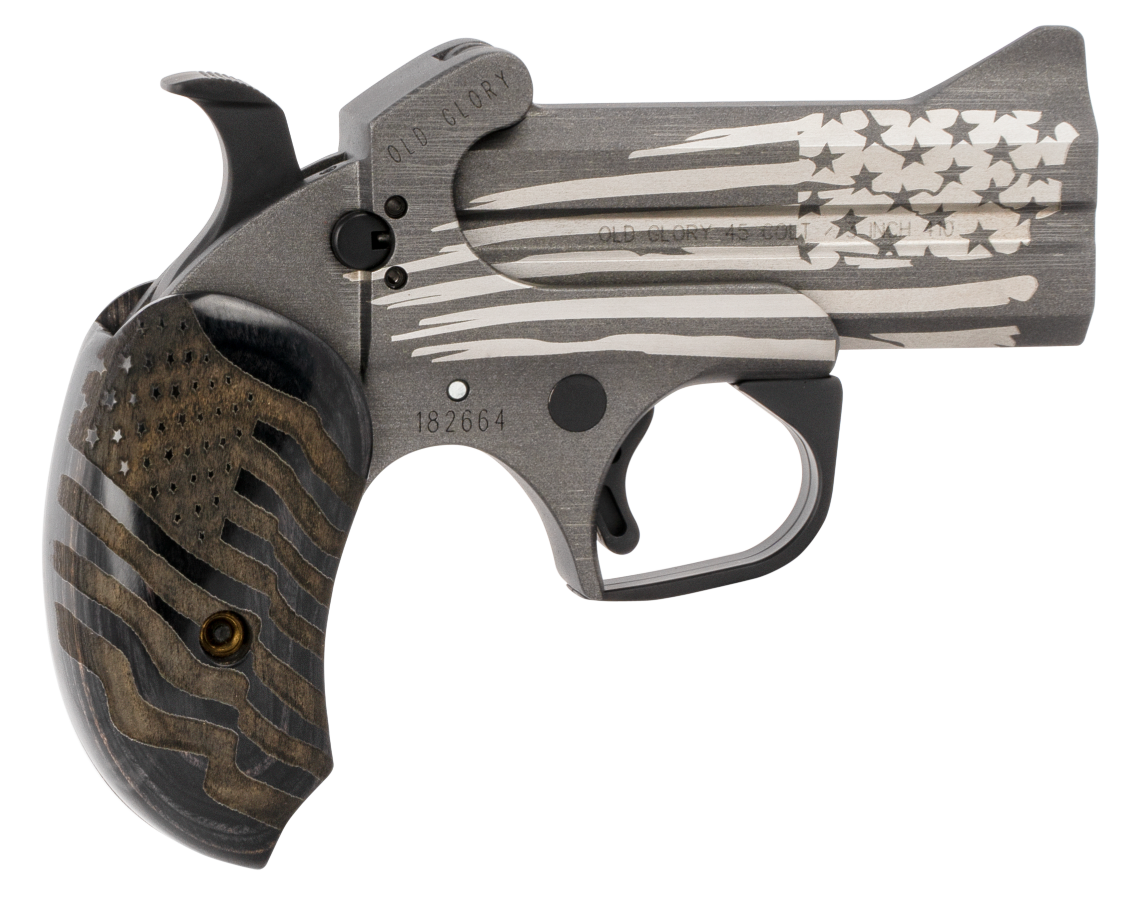 Bond arms baog old glory 45 colt (lc)-410 gauge 3.50" 2 round american ...
