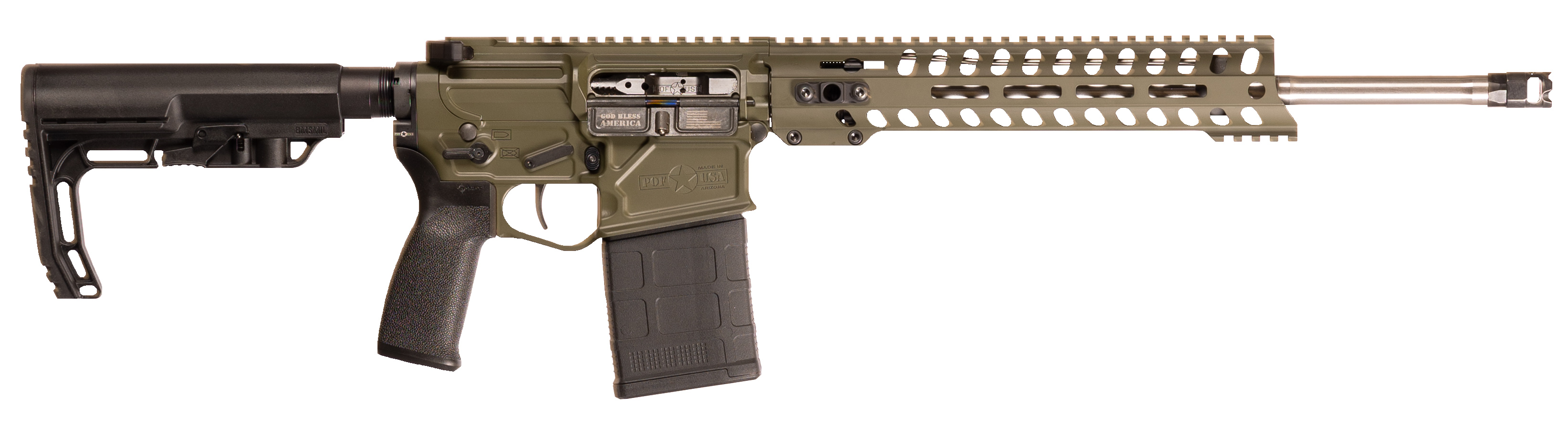 Pof rogue 308 16.5 ss mid length di odg - Semi Auto Rifles at GunBroker ...