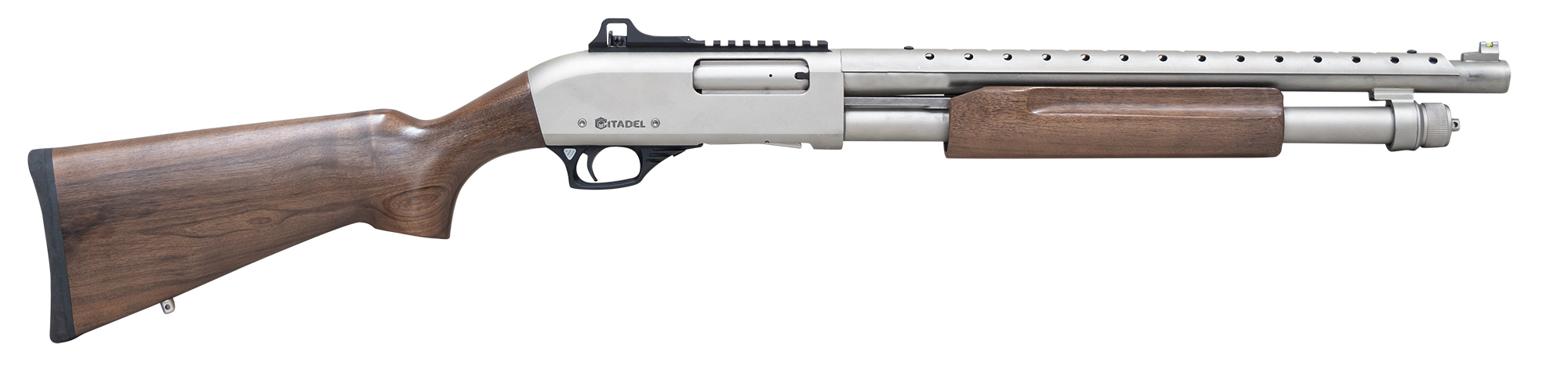 LSI CITADEL MARINER 12GA PUMP WALNUT-NICKEL - Pump Action Shotguns at ...