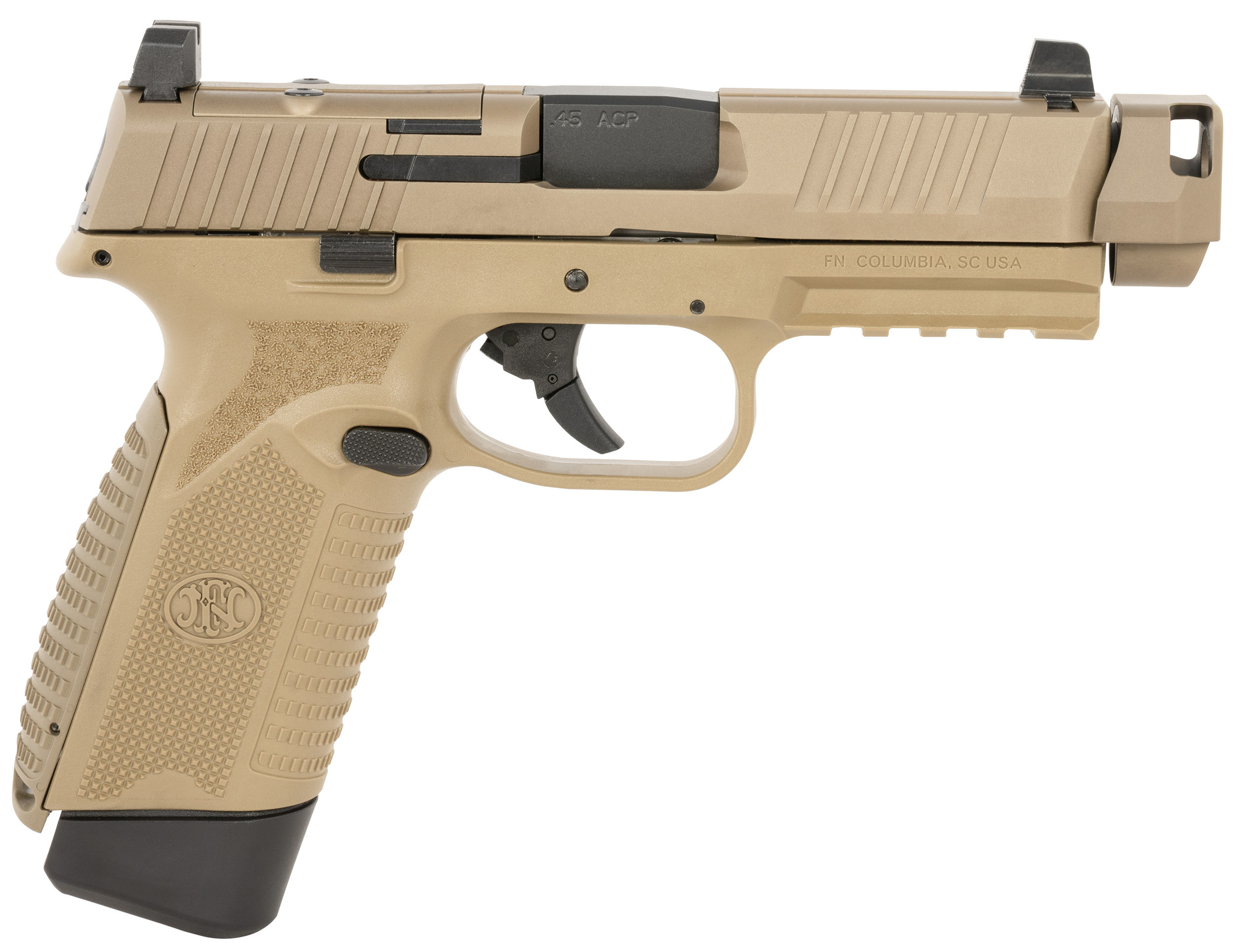 Fn 66-102136 545 mrd comp 45 2x15 fde-fde - Semi Auto Pistols at ...