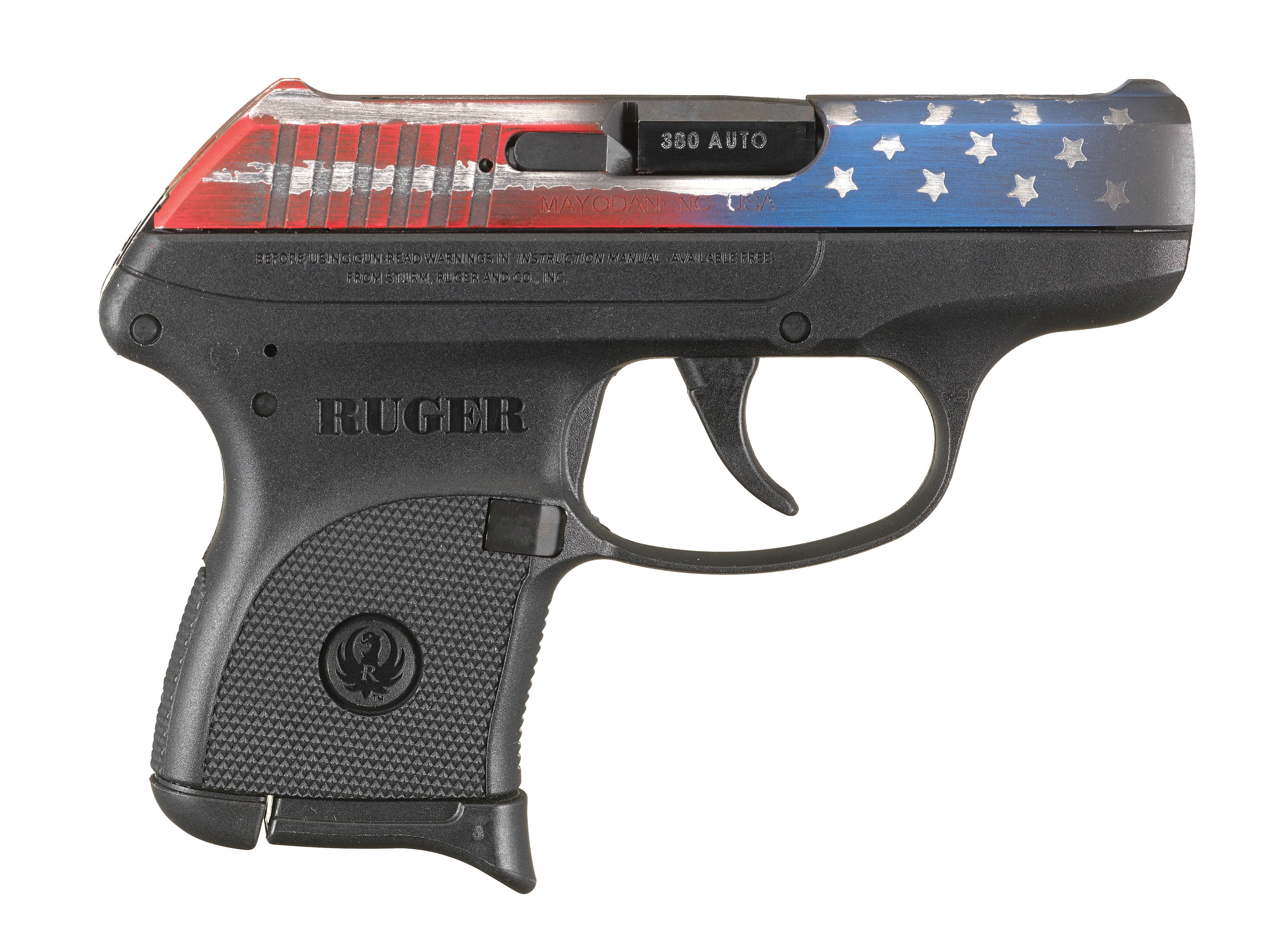 Ruger 13710 lcp compact frame 380 acp 6+1, 2.75" black steel barrel, am ...
