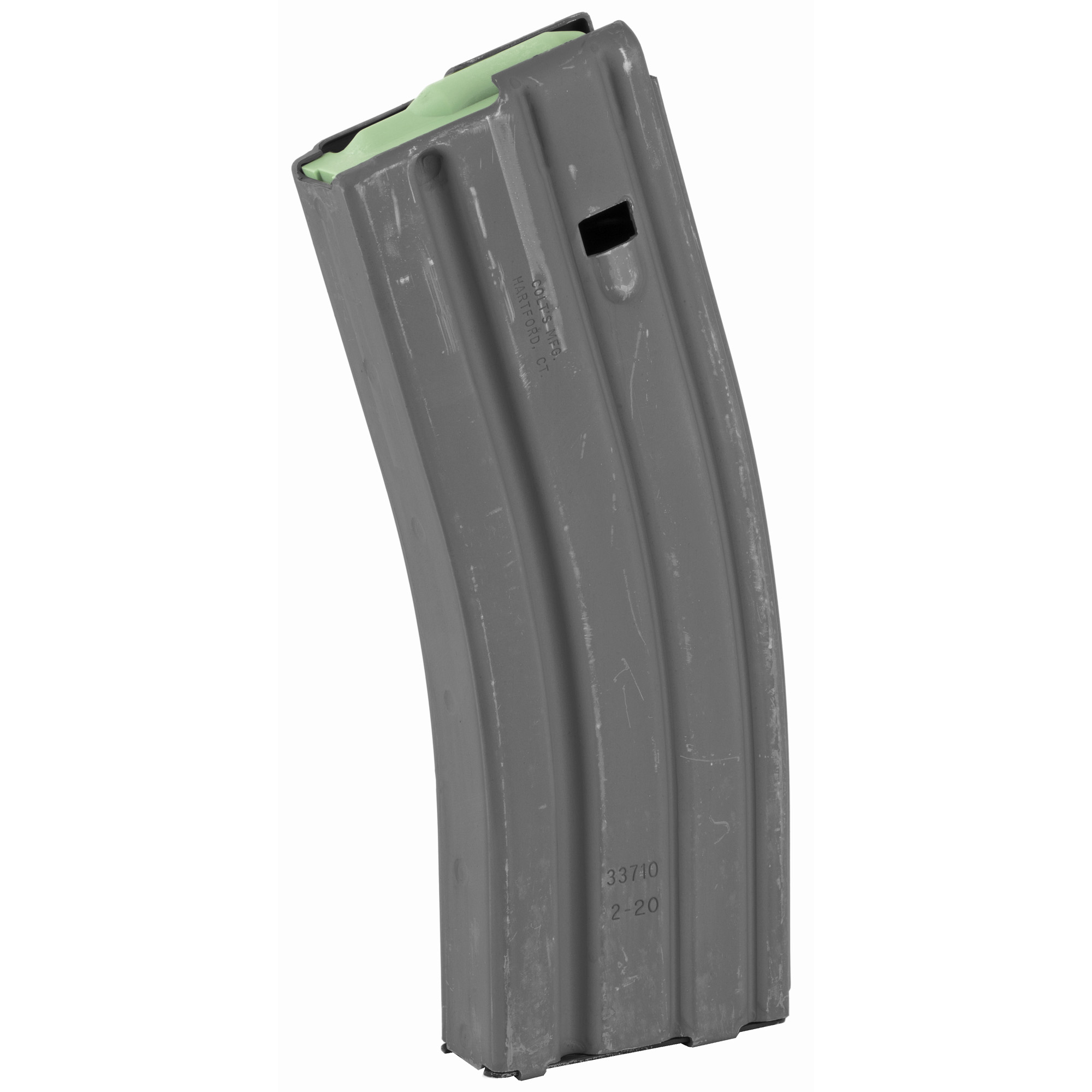 Colt AR15 556 30 Round Gray Aluminum Magazine for 223 Remington and ...
