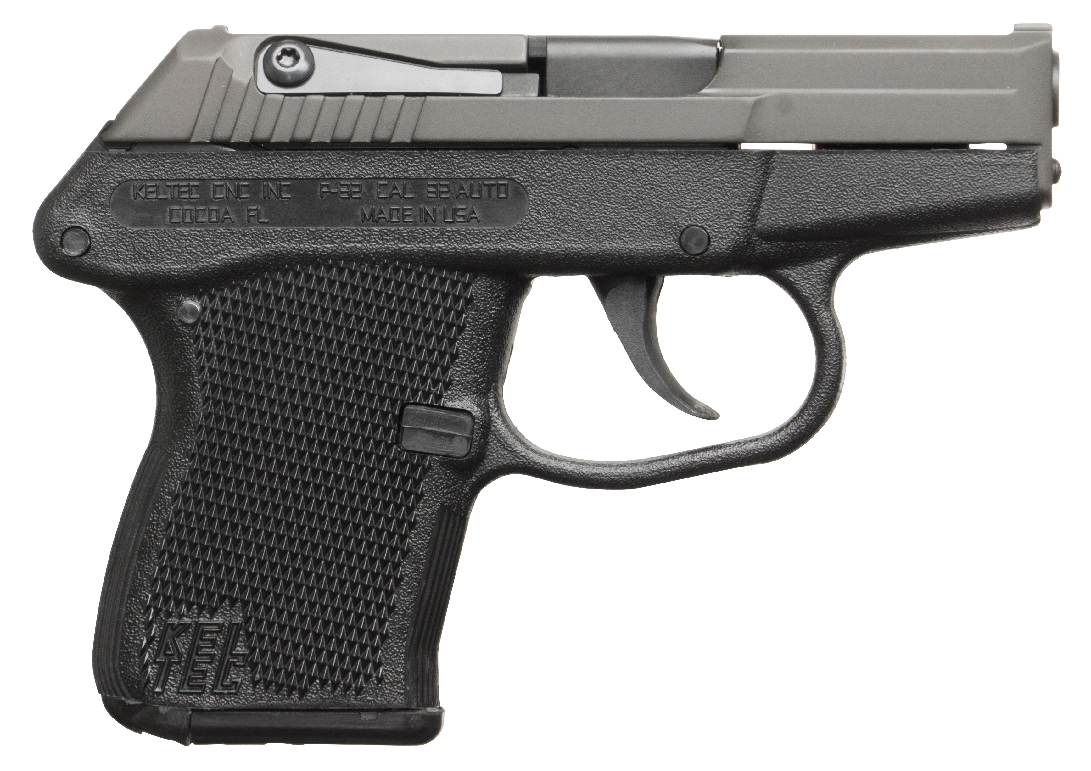 KelTec P32 32 ACP 2.7 in 7 rd Black Finish 640832000450 - Semi Auto ...