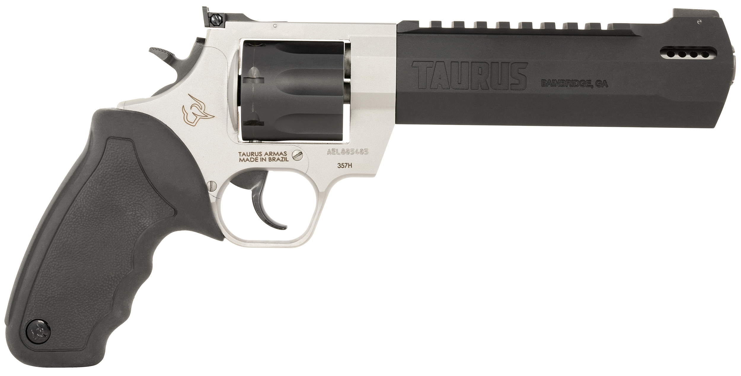 Taurus Raging Hunter Revolver - Two Tone | 357 Mag-38 Spl +P 6.75" Bar ...