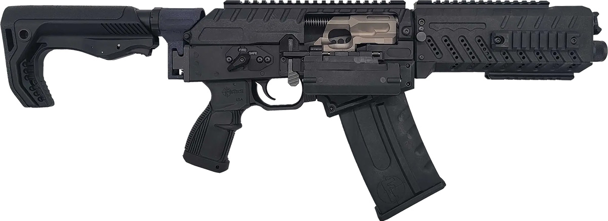 FosTech Origin-12 Semi-Auto SBS - Black Receiver | Nickel Internals 9 ...