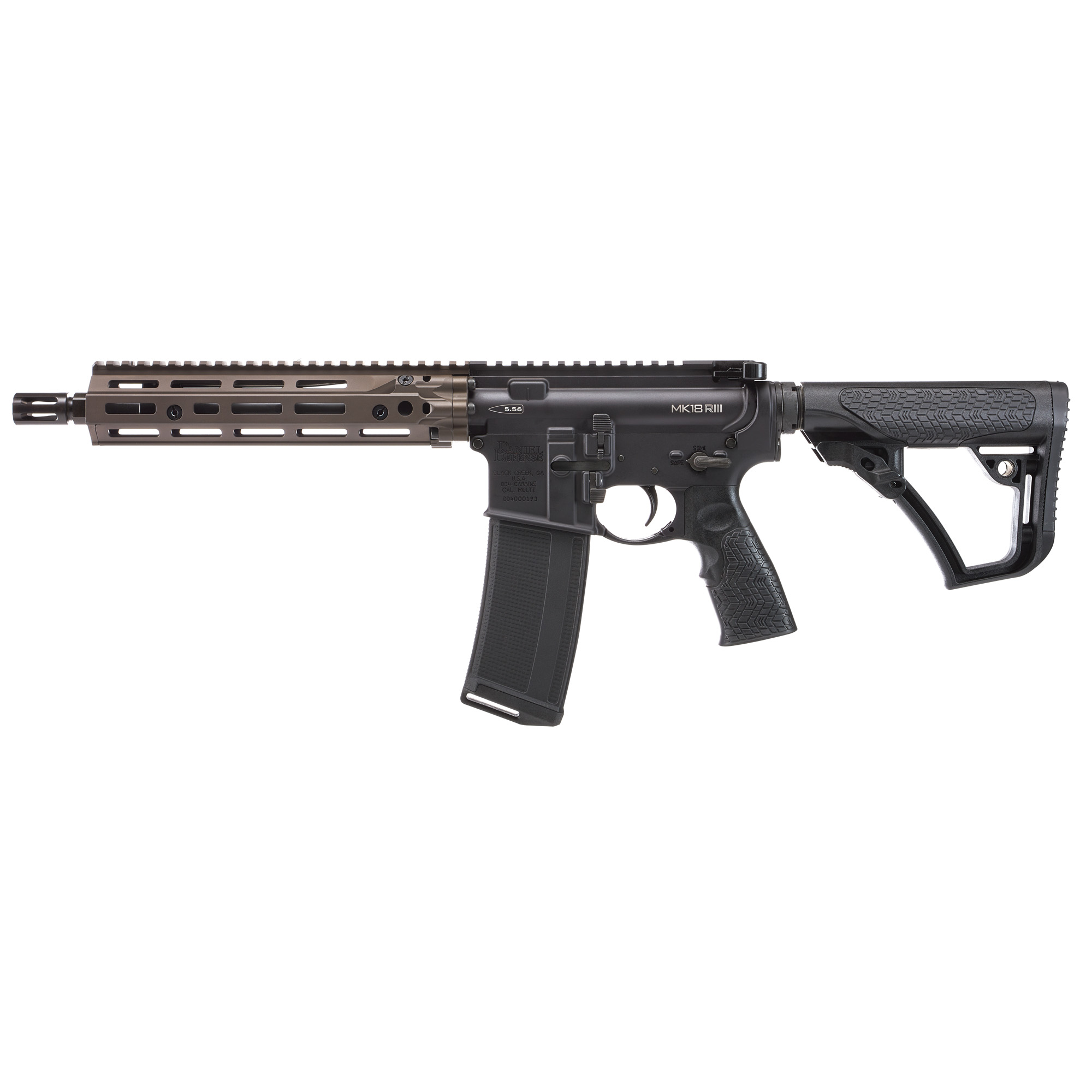 Daniel Defense Mk18 Riii 5.56 NATO 10.3in 32rd Black Anodized - (02-088 ...