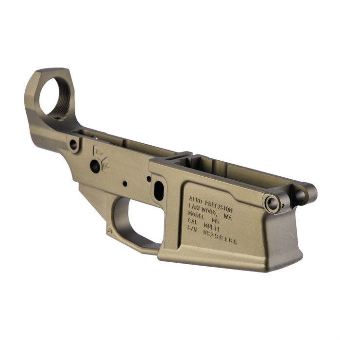 Aero Precision M5 762 NATO Olive Drab Green Stripped Lower Receiver ...