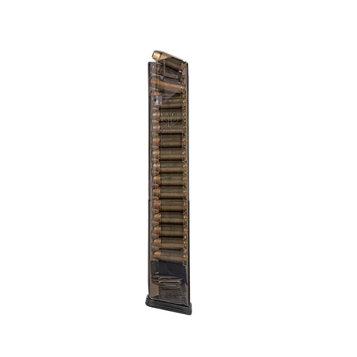 ETS Group SMKGLK22210 Pistol Mags 30rd Extended 40 Cal Compatible w-Glo ...