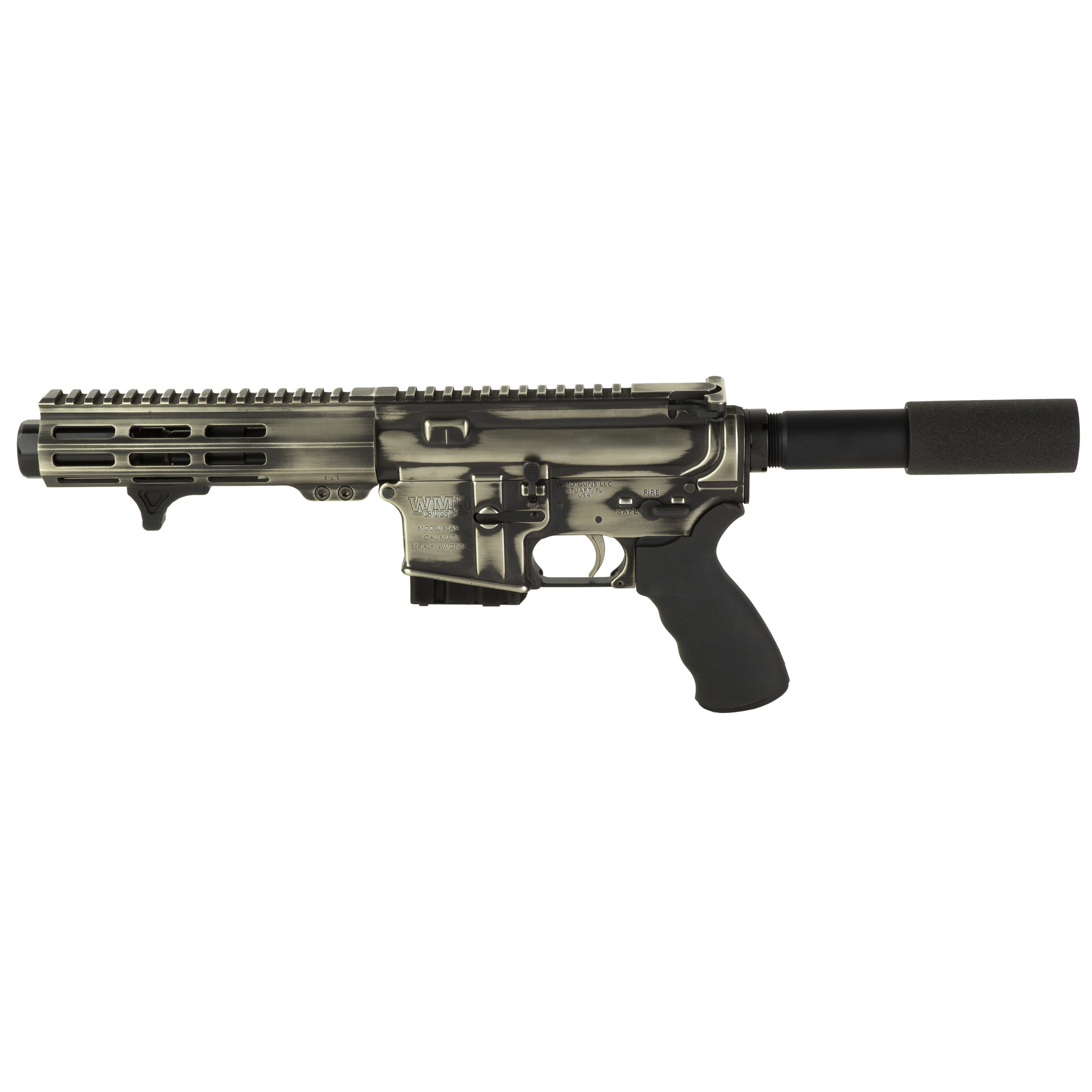 WMD MICRO BEAST FRGD 556 5" 10RD DIS 854839008498 - Semi Auto Pistols ...