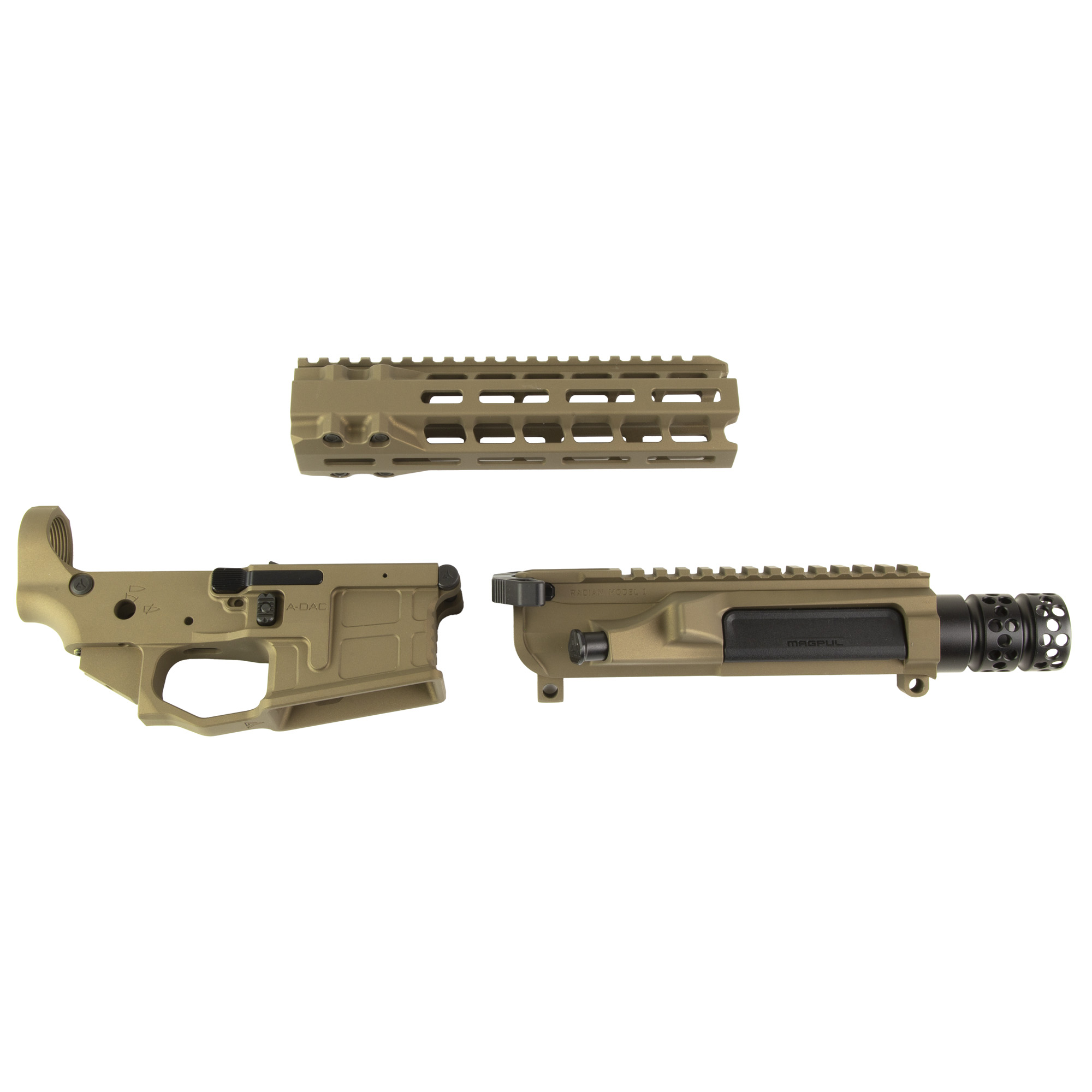 Radian Weapons AX556 556 NATO Brown Cerakote Semi-Automatic Lower-Upper ...