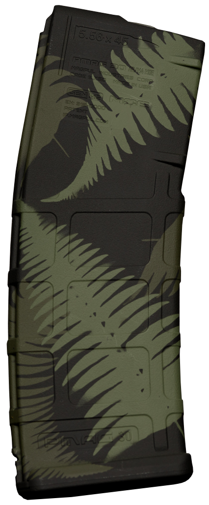 Weapon Works 228048 PMAG GEN M2 MOE 30rd Fits AR-M4 Ferns (Green ...
