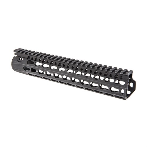 BCM KMRA10556BK KMR Alpha Handguard 10" Keymod Style Made of Aluminum ...