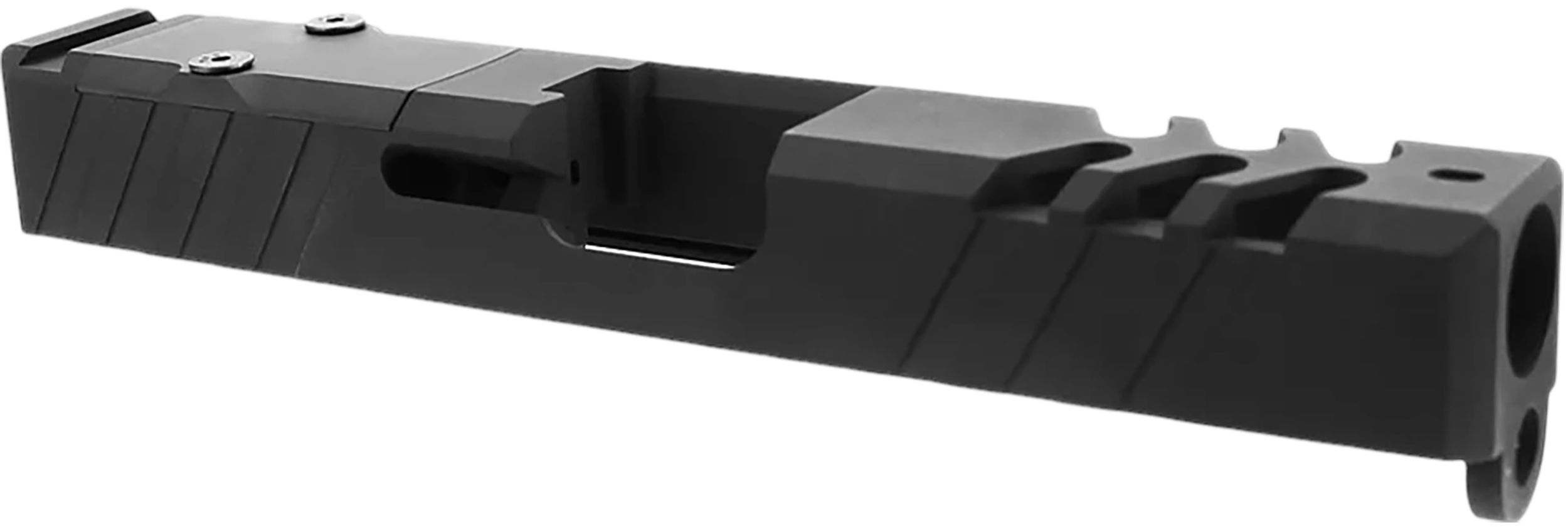 TacFire Replacement Slide 40 S&W Graphite Black Cerakote Stainless Ste ...