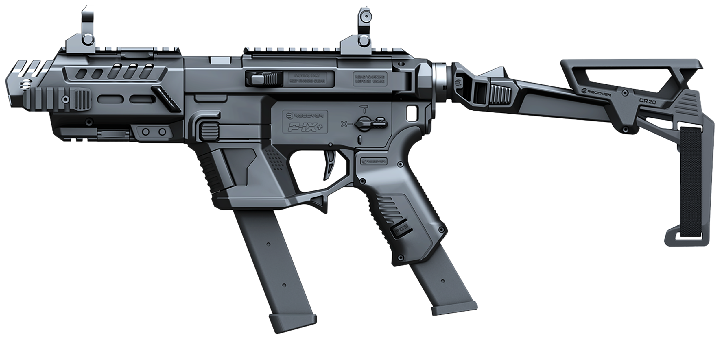 REC PIXPB-FBR-01 PIX+BASIC PG9 FG F-BRACE CR20 B - Rifle Stocks at ...