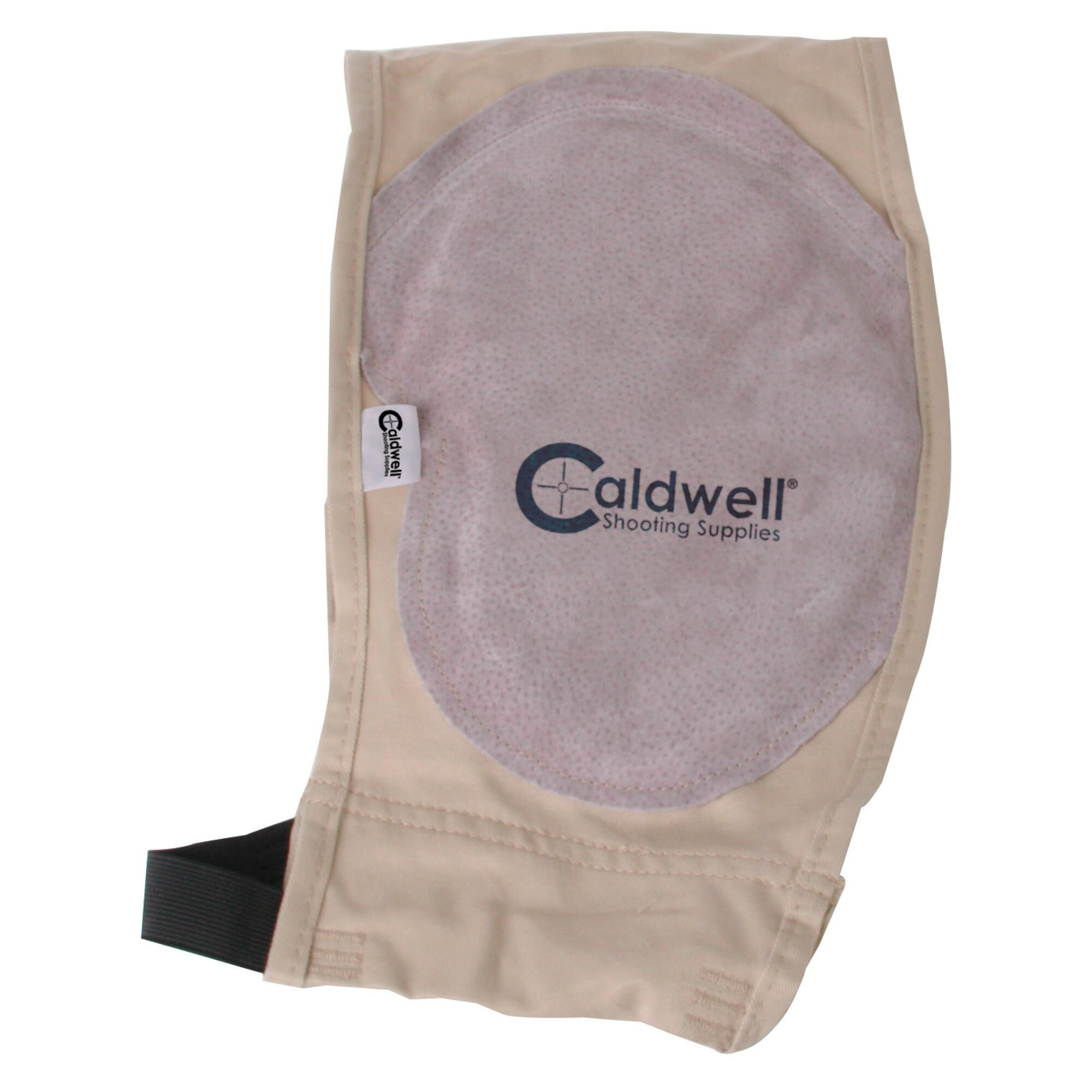 Caldwell 310010 Mag Plus Recoil Shield Tan Cloth w-Leather Pad ...