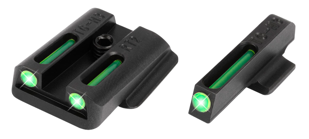 TruGlo TG131RT2 TFO Green-Tritium-Fiber Optic Front Sight-Green-Tritium ...