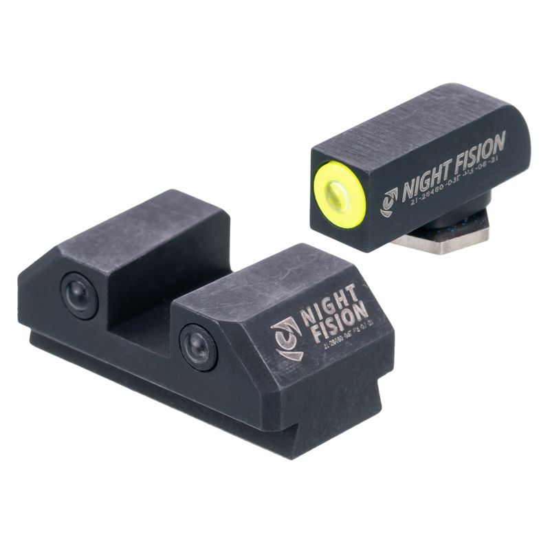 Night Fision Sight Set Yellow Front Black Back for Taurus G3c-GX4 - Gun ...