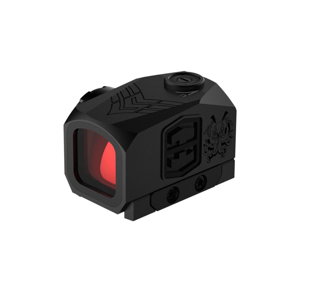 Swamp Fox Kraken Closed Emitter Red Dot Sight - Black | 1x16 3 MOA ...