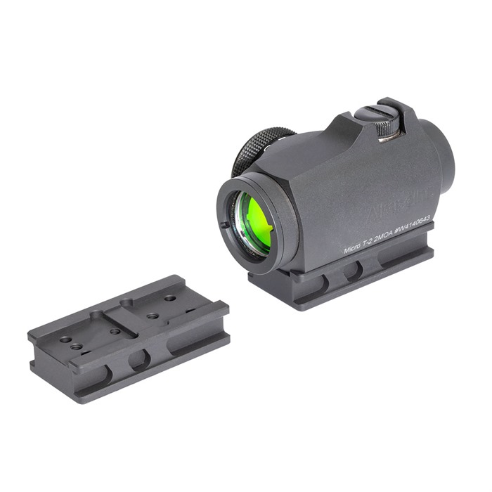 MICRO SIGHT MOUNT FOR AIMPOINT T-1-T-2 BLACK - Scope Accessories ...