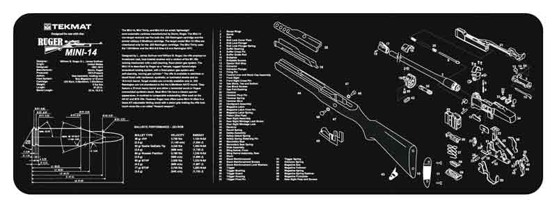 TEKMAT ARMORERS BENCH MAT 612409971562 - Gun Cleaning Kits & Supplies ...