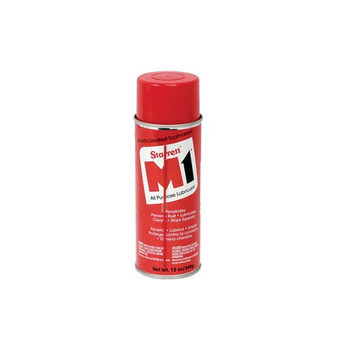 STARRETT 12 OZ. M1 OIL - AEROSOL CAN-049659951738 - Gun Cleaning Kits ...