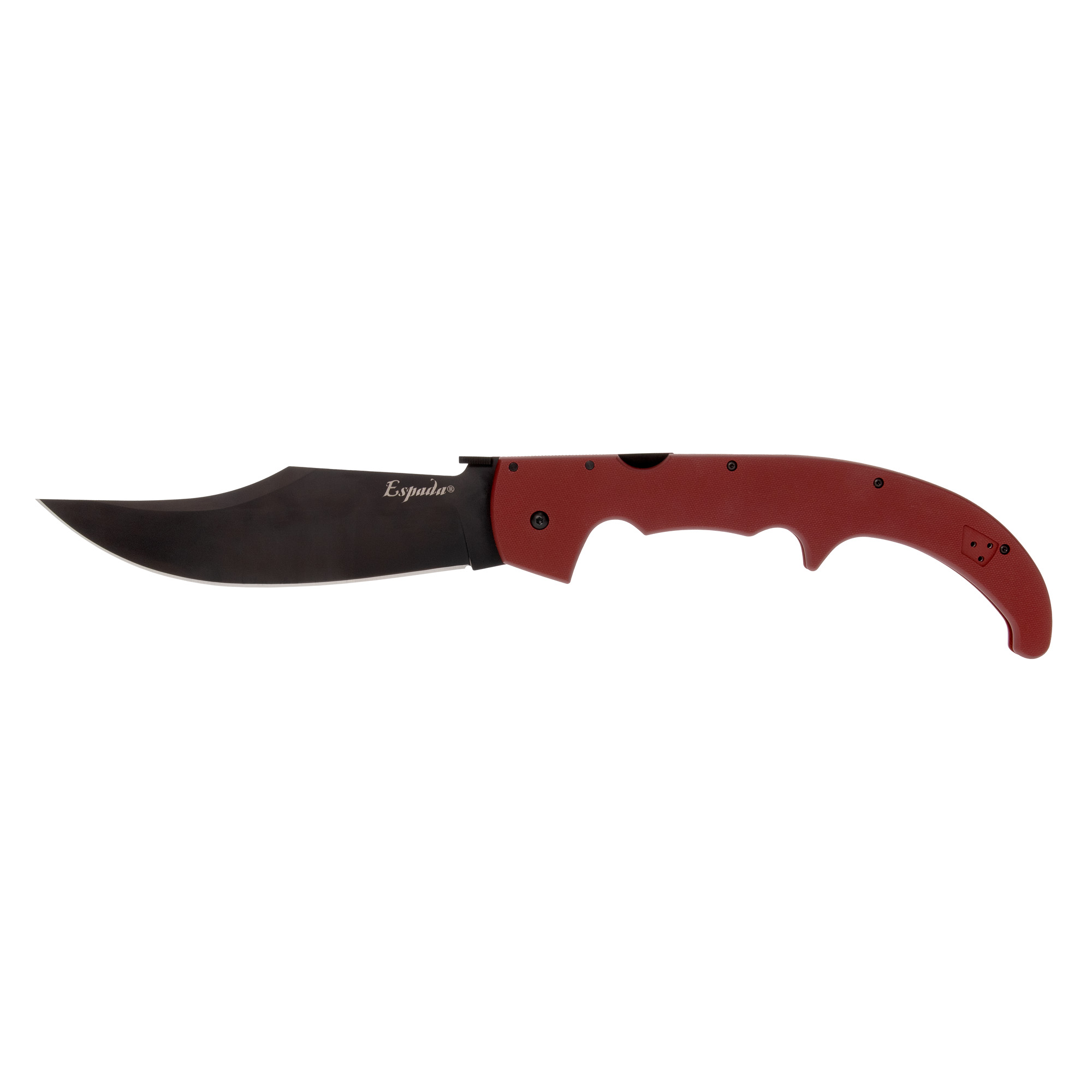 Cold Steel Espada XL Folding Knife 7-1-2" Clip Point Blade Ruby Red ...
