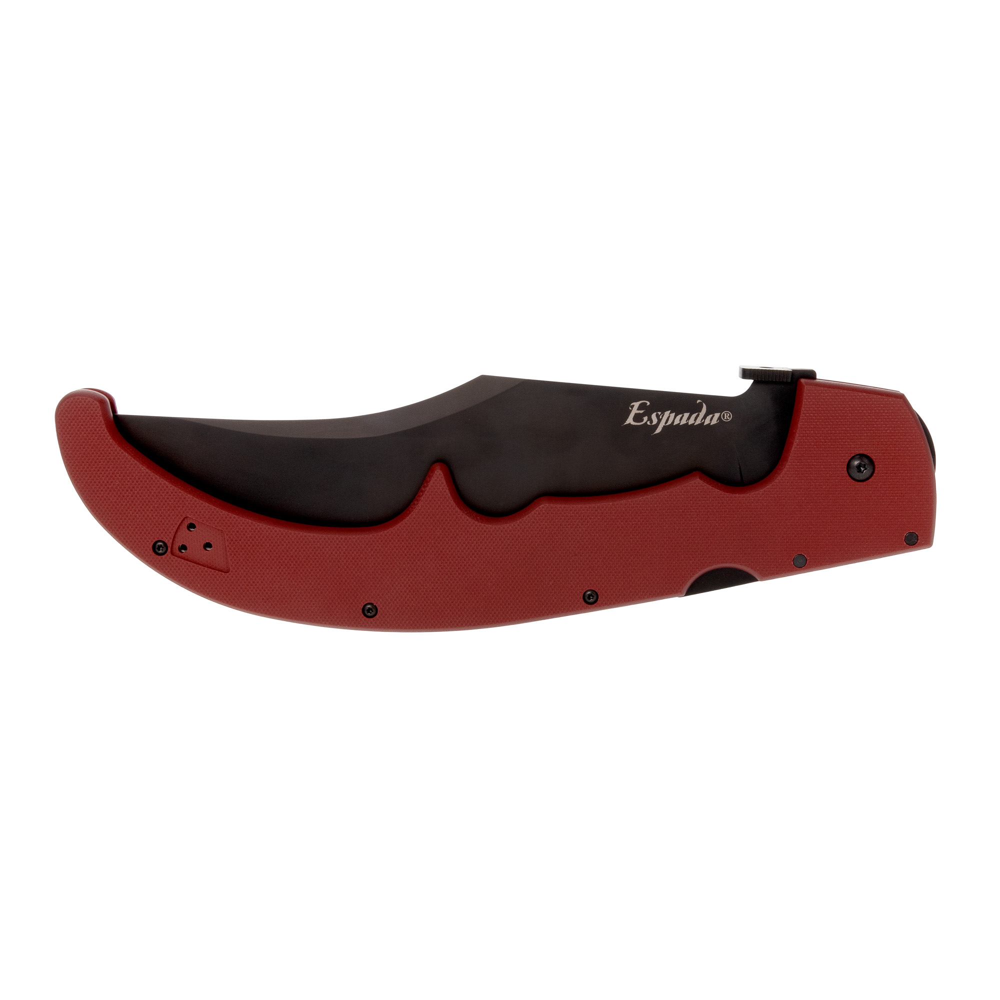 Cold Steel Espada XL Folding Knife 7-1-2" Clip Point Blade Ruby Red ...