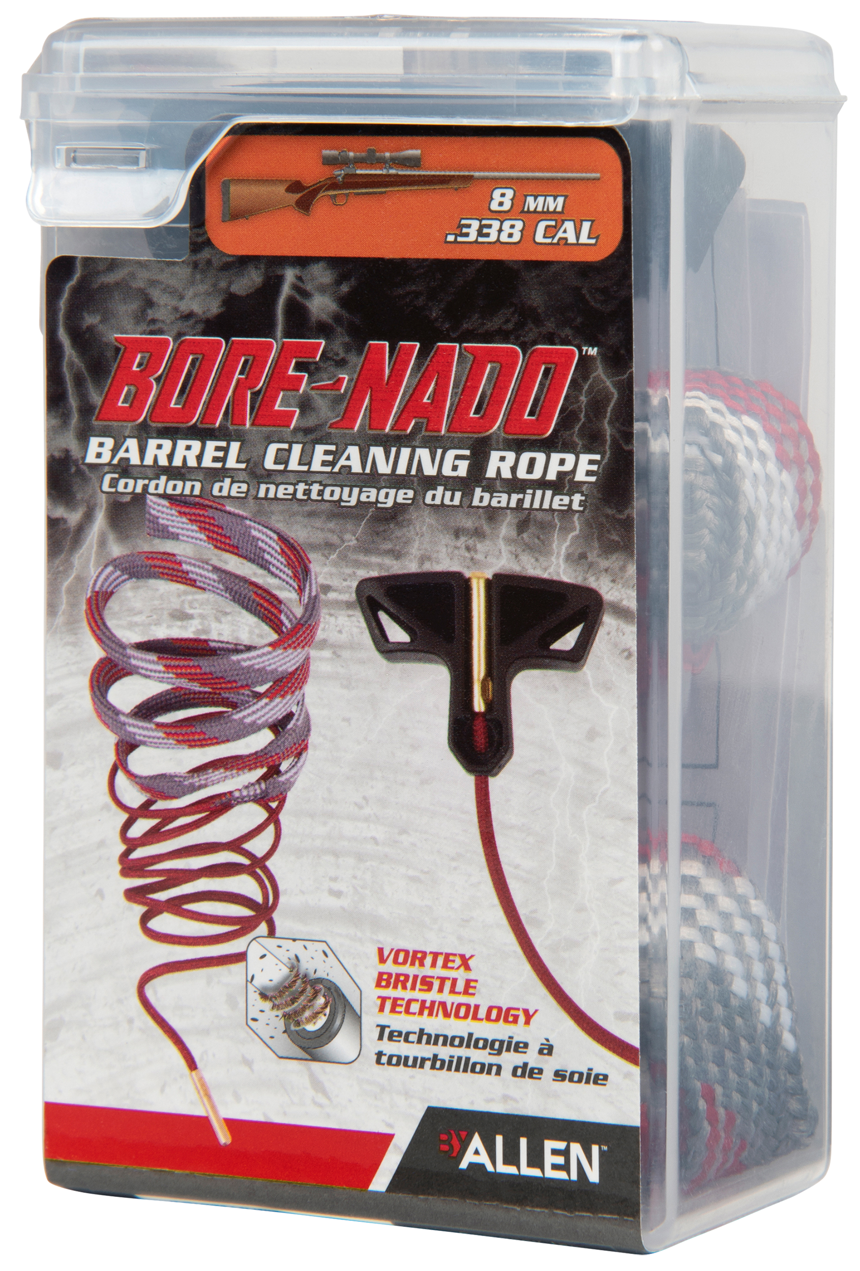 Bore-Nado 70723 Rifle Barrel Cleaning Rope 8mm-.338-026509067337 - Gun ...