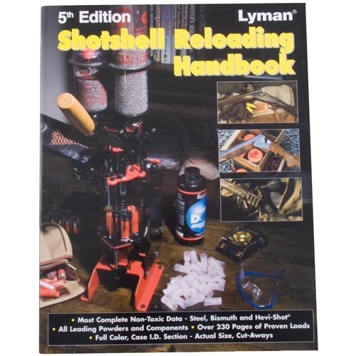 Lyman Shotshell Handbook 5th Edition-011516971111 - Reloading Books ...