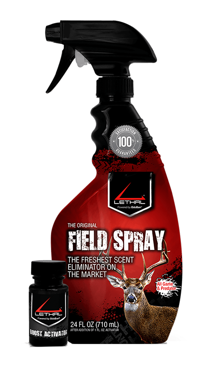 Lethal 97176731ZC Field Spray Odor Eliminator Odorless Scent 32oz ...