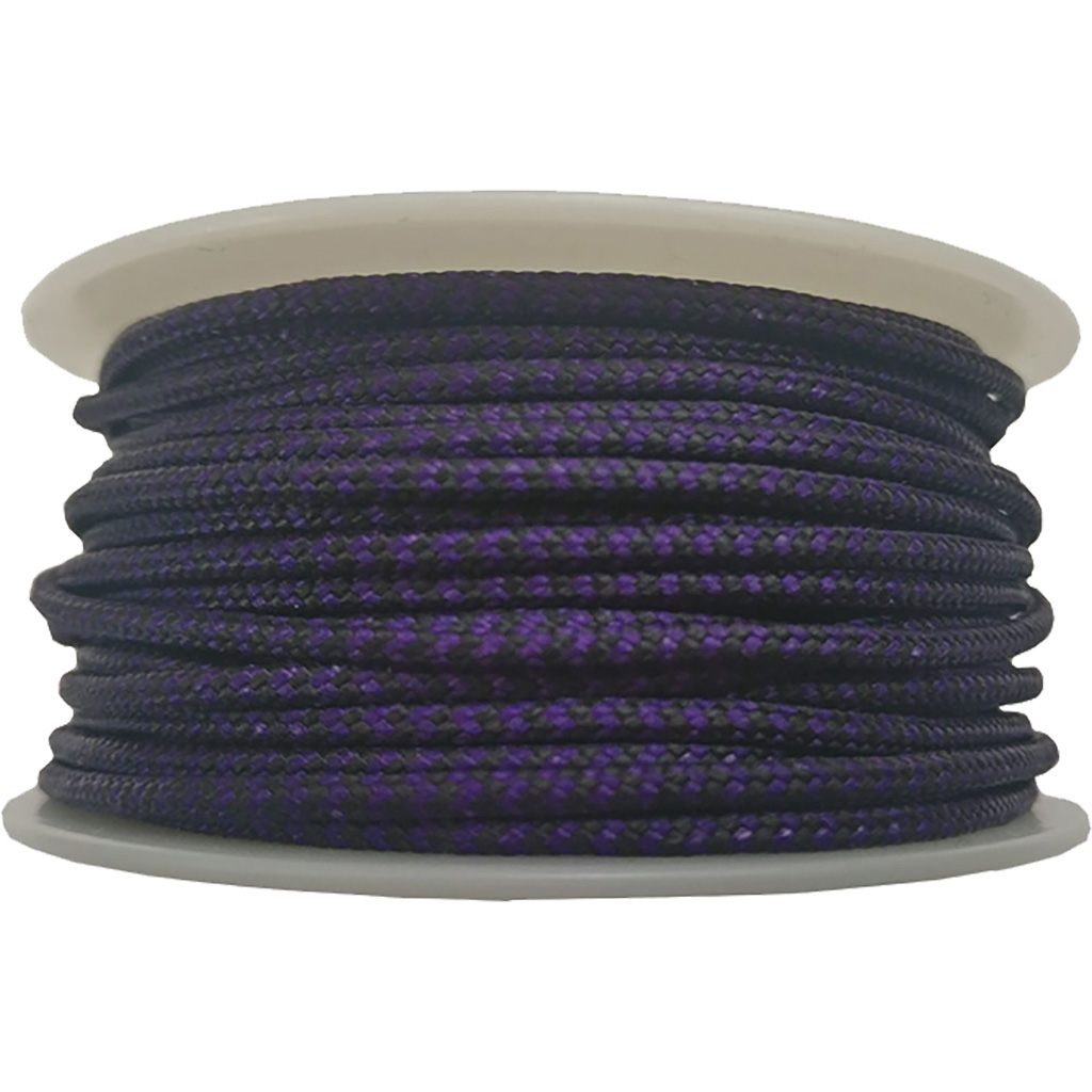 BCY 24 D-Loop Material Purple-Black 1m-035718068318 - Archery Supplies ...