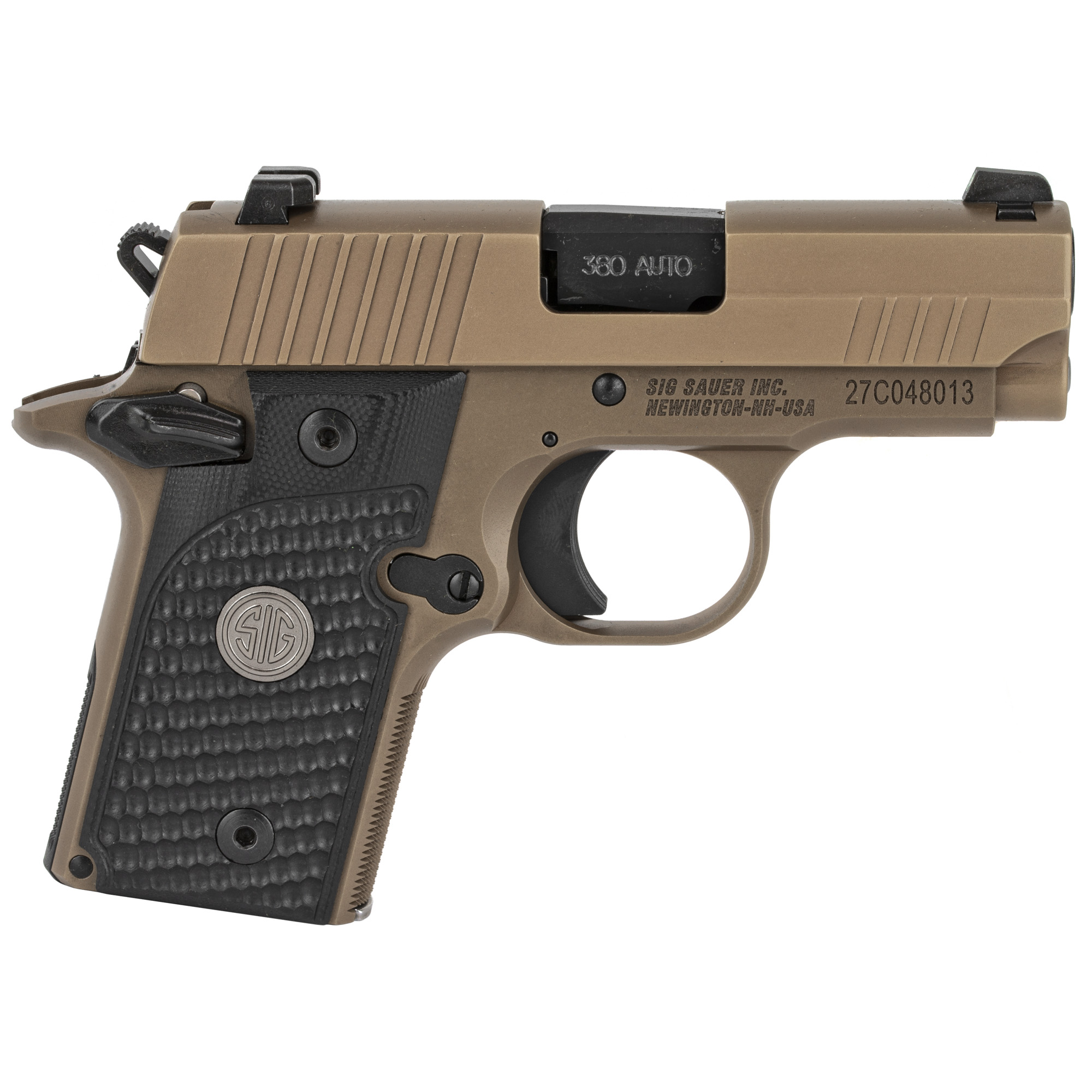 Sig Sauer 238380ESCPN P238 Micro-Compact Emperor Scorpion 380 ACP 2.70 ...