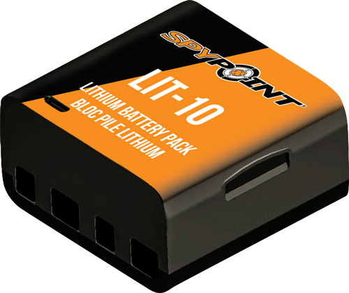 Spypoint LIT-10 Lithium Battery Pack & Charger Link Micro-Link Micro-S ...