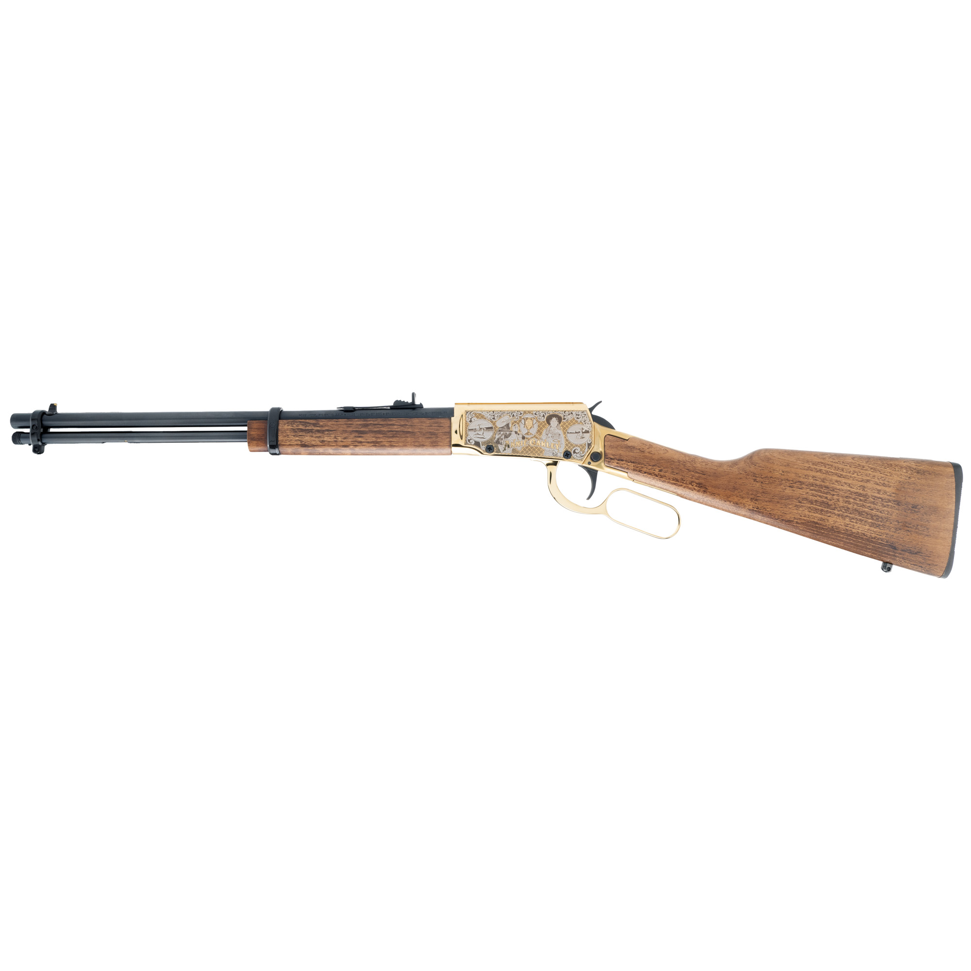 Rossi Rio Bravo Annie Oakley Rifle 22 lr 18 in. Wood Stock Engraved PVD ...