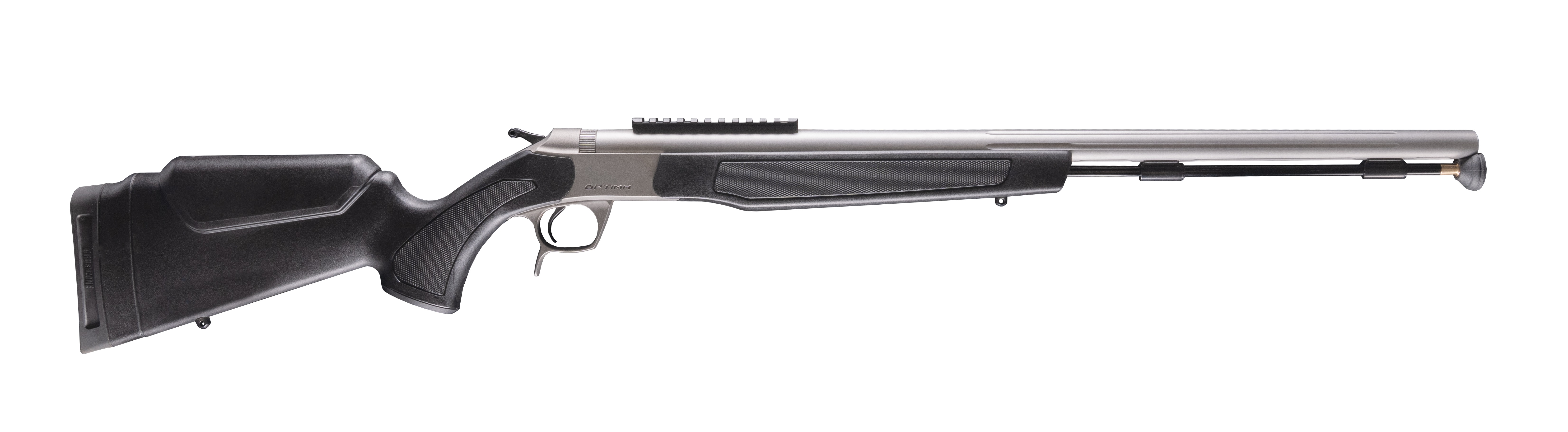Cva Optima 50cal Blk 26 Ss Fluted Rail PR2050SM - Black Powder ...