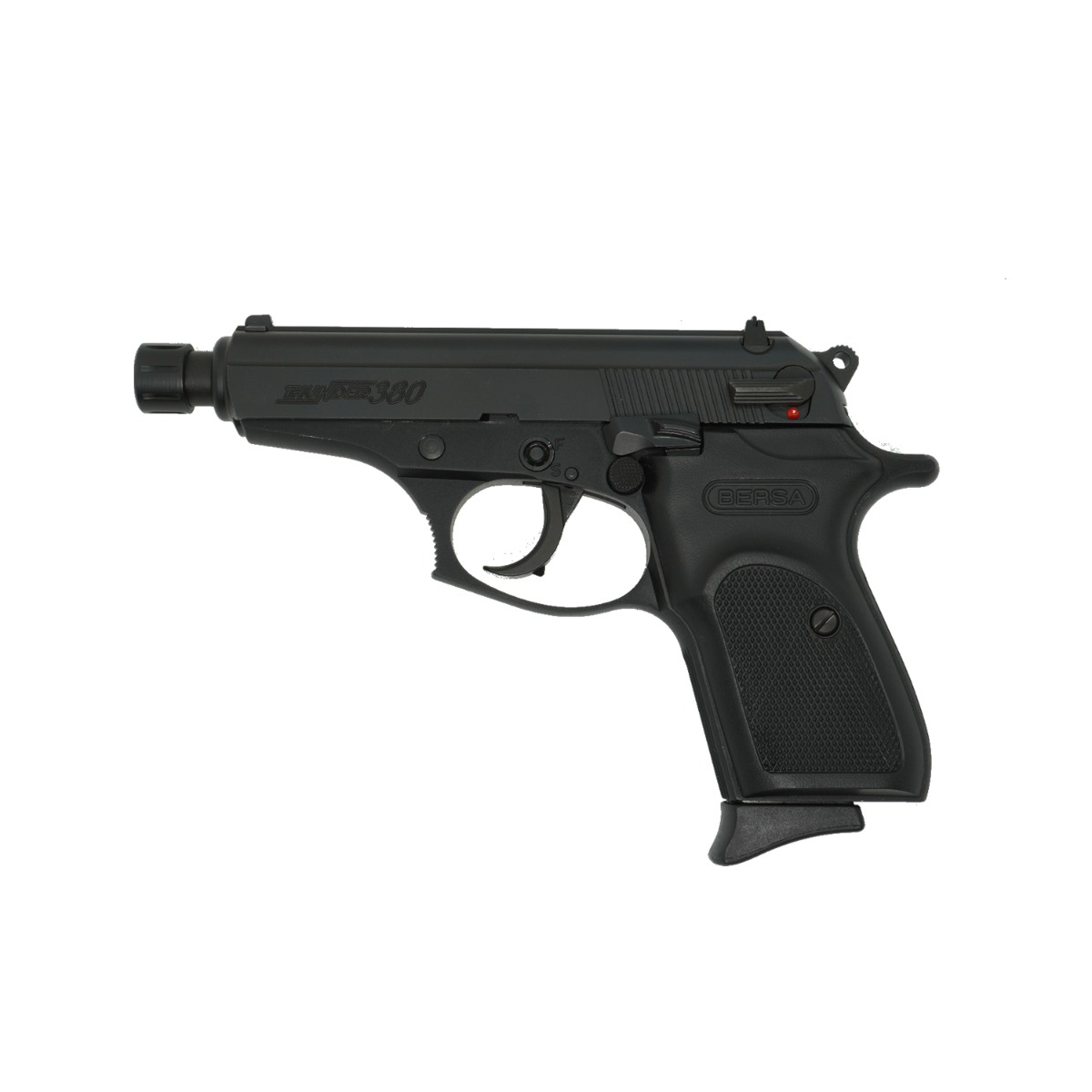 Bersa Thunder Plus, 380ACP, 4.25in. Barrel, 15rd, Threaded - Black ...