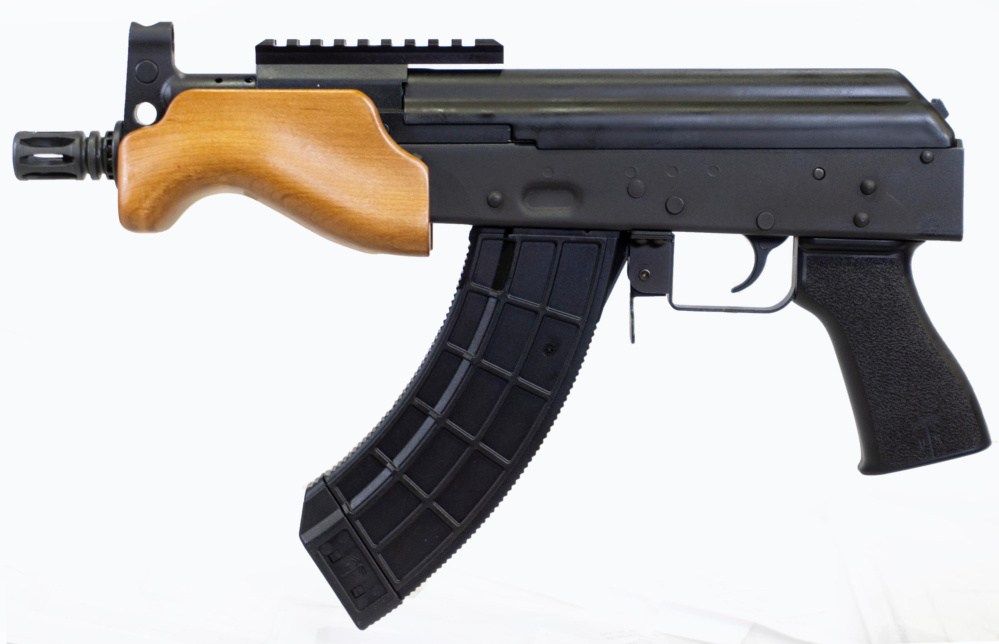 Century Arms Vska Micro Draco 7.62x39 6 in Barrel 30 Round Hardwood ...