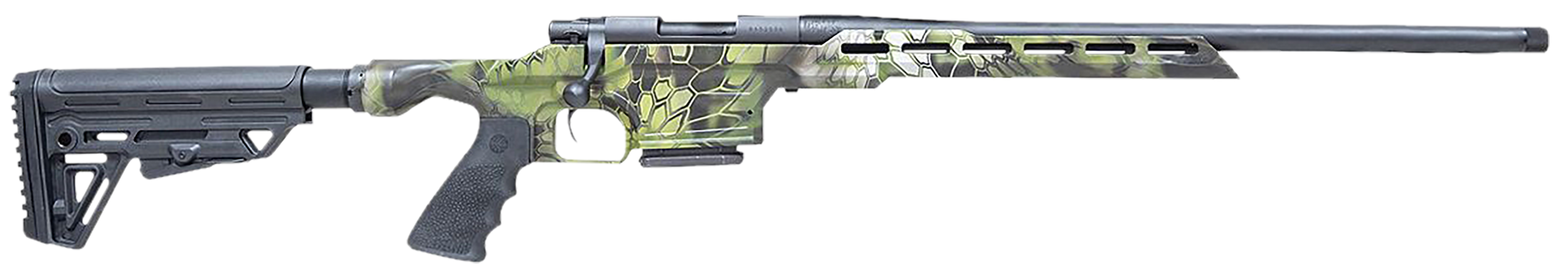 Howa HMXL762KAC M1500 Mini Excel Lite 7.62x39mm 20" TB 5+1, Kryptek ...