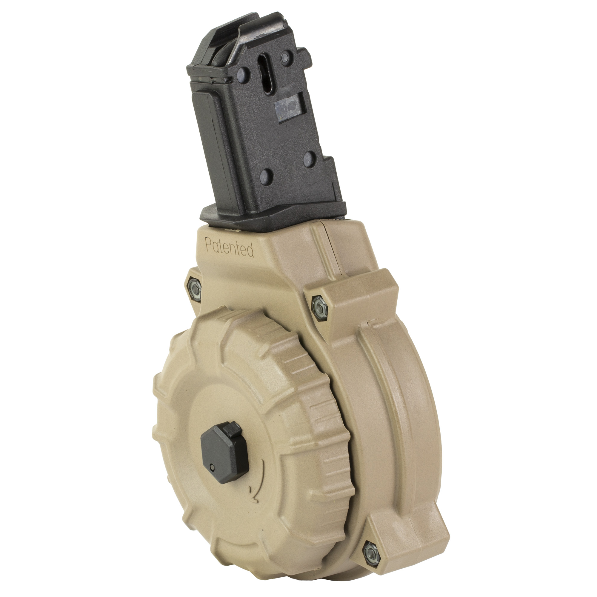 Promag CZ Scorpion Handgun Magazine Drum FDE 9mm Luger 50-rd - DRM-A22 ...