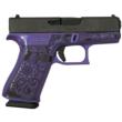 Glock 43X Custom, 9mm, 3.4in. Barrel, 10rd - Purple (UX4350201 MODMDLPP ...