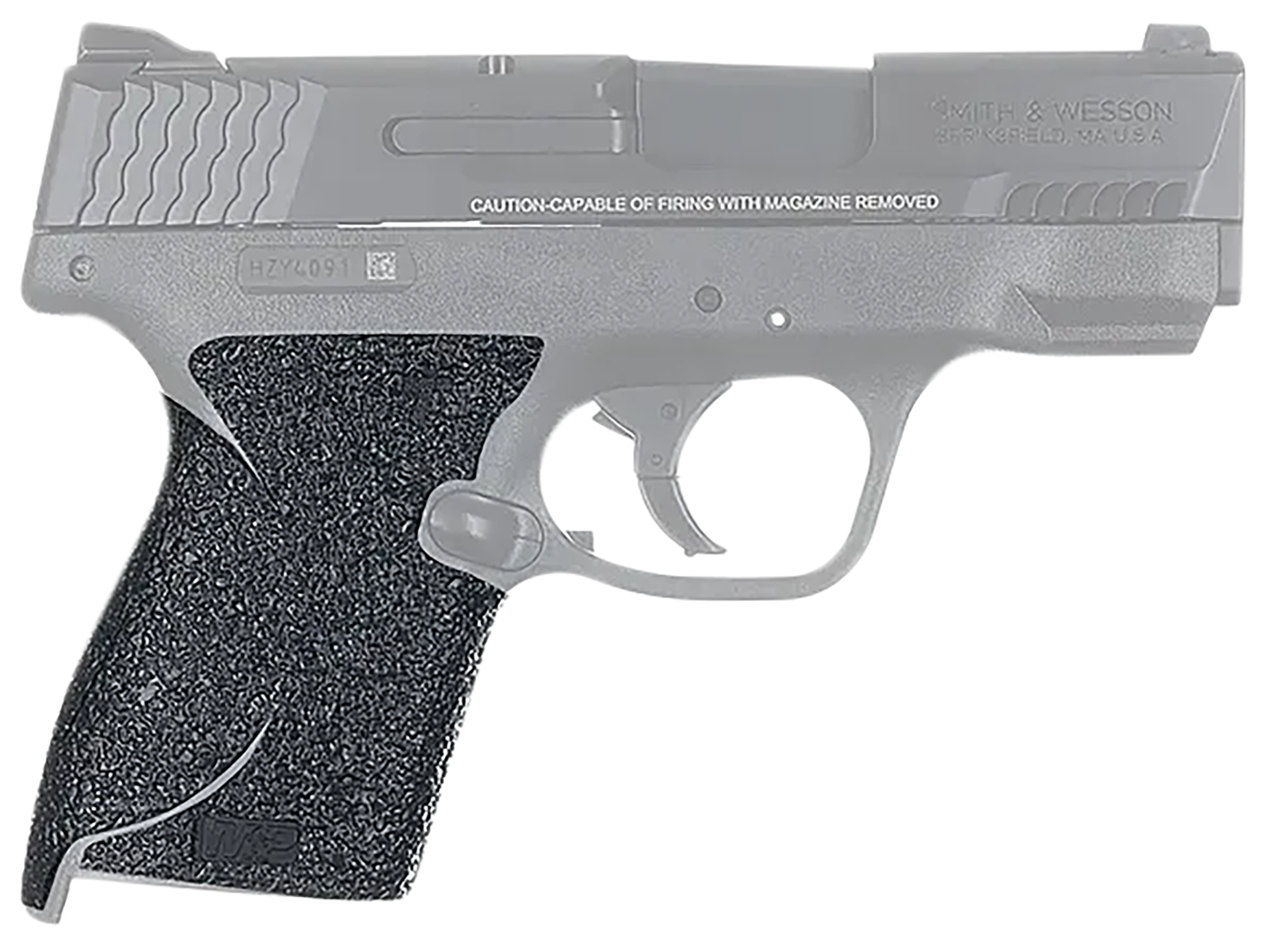 Talon Grips EV05R Adhesive Grip Textured Black Rubber, Fits S&W Shield ...