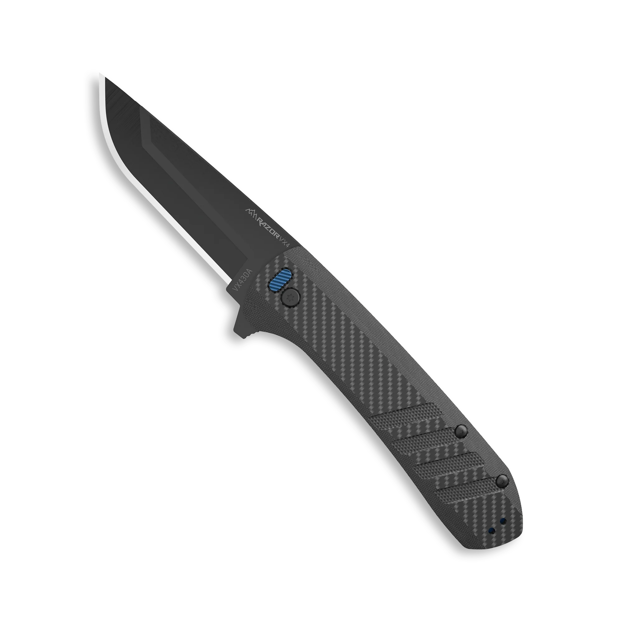 Outdoor Edge Razor VX4 EDC Knife Carbon Weave G10 3 in.-743404702391 ...