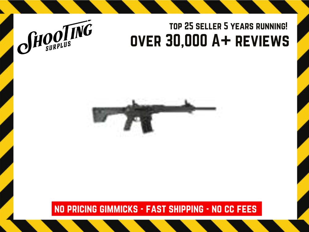 SDS Imports MAC F12 12GA, 18.5in. Barrel, 5rd - Black (21000150) - Semi ...
