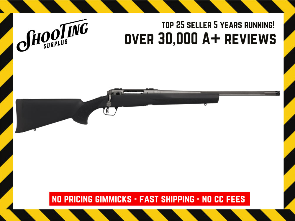 Savage 110 Trail Hunter Lite 270 Win 20in Black 4rd Tungsten Threaded ...