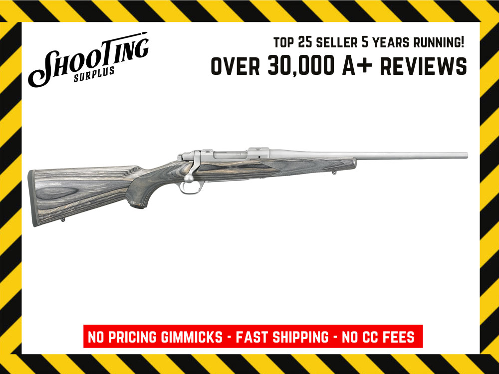 Ruger Hawkeye Compact 308 Win 16.5in 4 Laminate Stock - Bolt Action ...