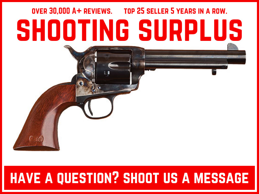 Cimarron USV Artillery Revolver 45 Long Colt 5.5 in. Blued 6 Shot ...